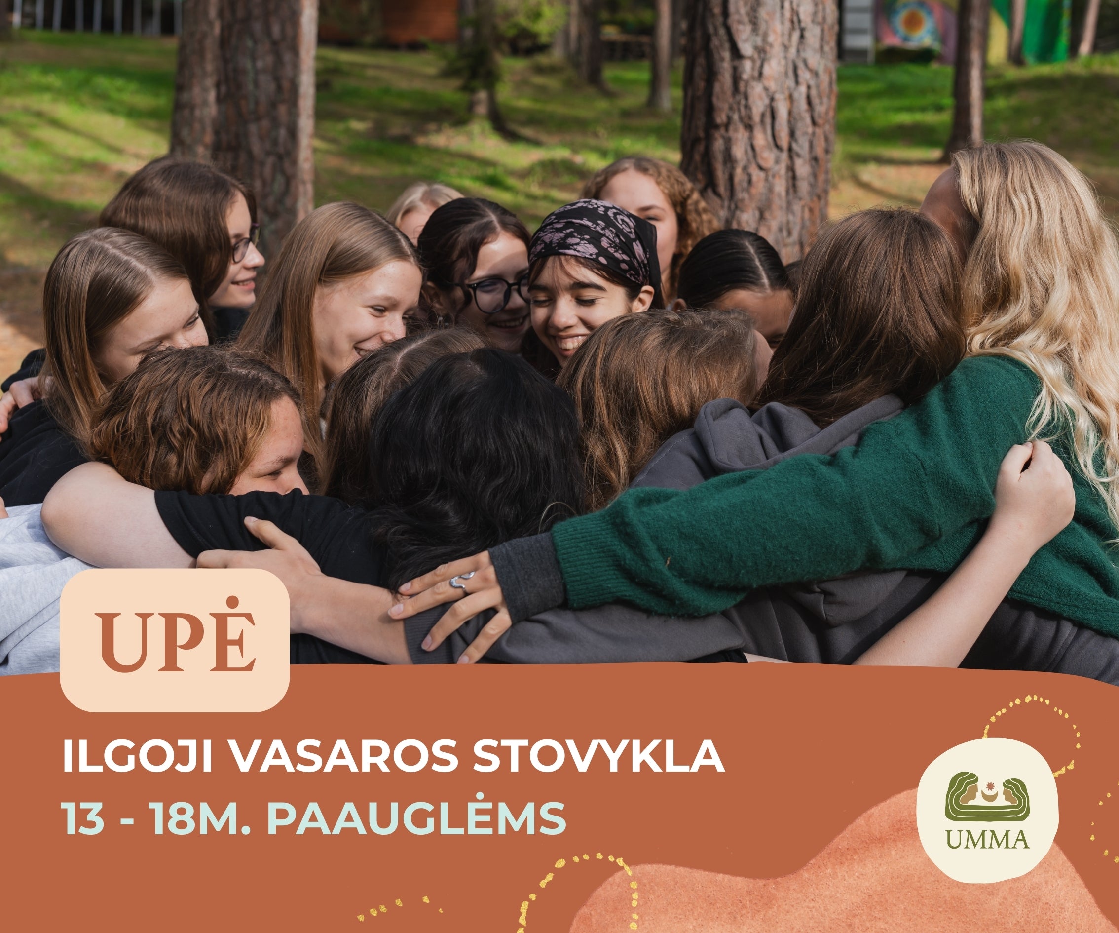 Ilgoji vasaros stovykla 13-18 m. paauglėms merginoms – Upės merginų ir ...